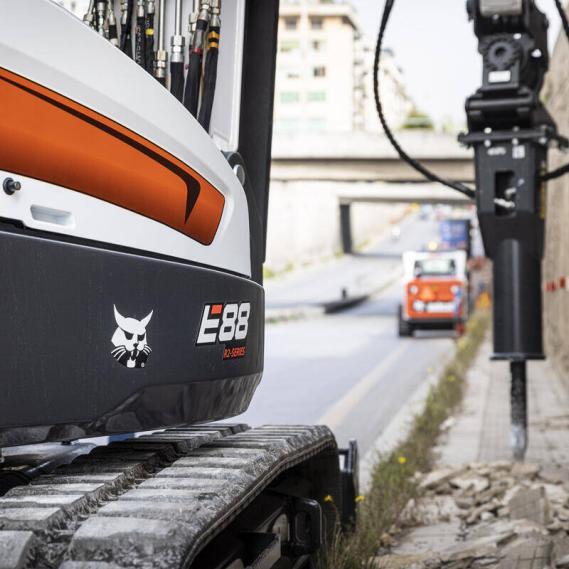 Bobcat E88 - Compact Excavator - Versatile Equipment