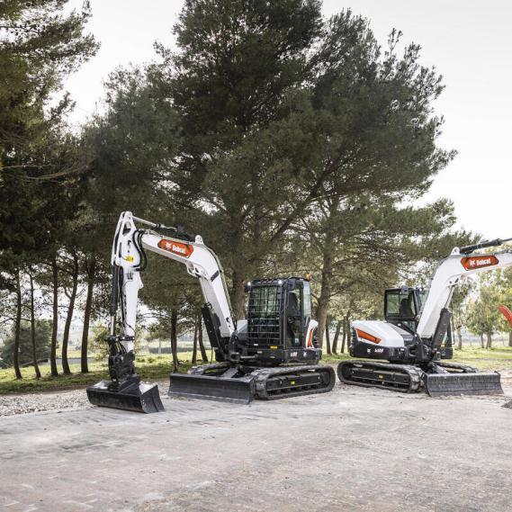 Bobcat E88 - Compact Excavator - Versatile Equipment