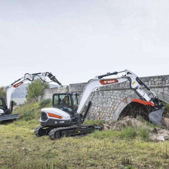Bobcat E88 - Compact Excavator - Versatile Equipment